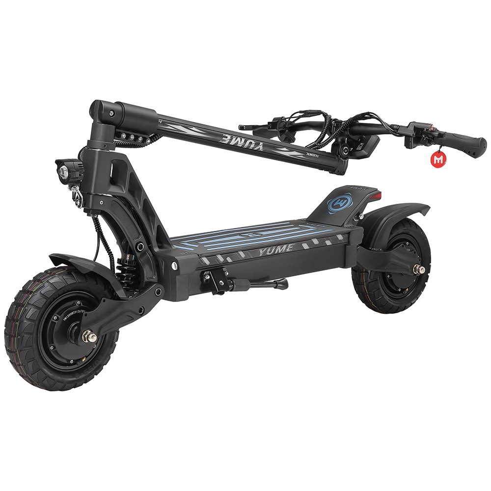 YUME HAWK Electric Scooter 60V/22.5Ah 1200W*2 Motor