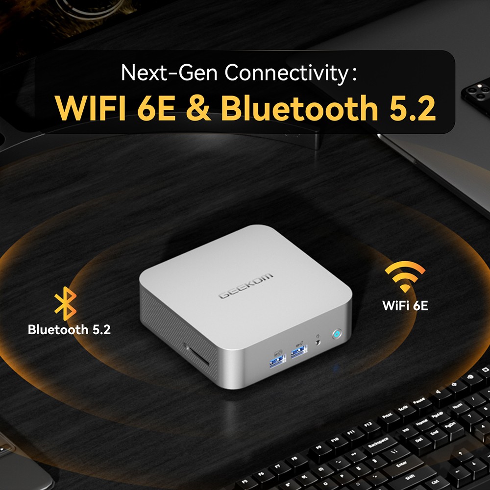 GEEKOM A8 AI Mini PC 32GB+2TB