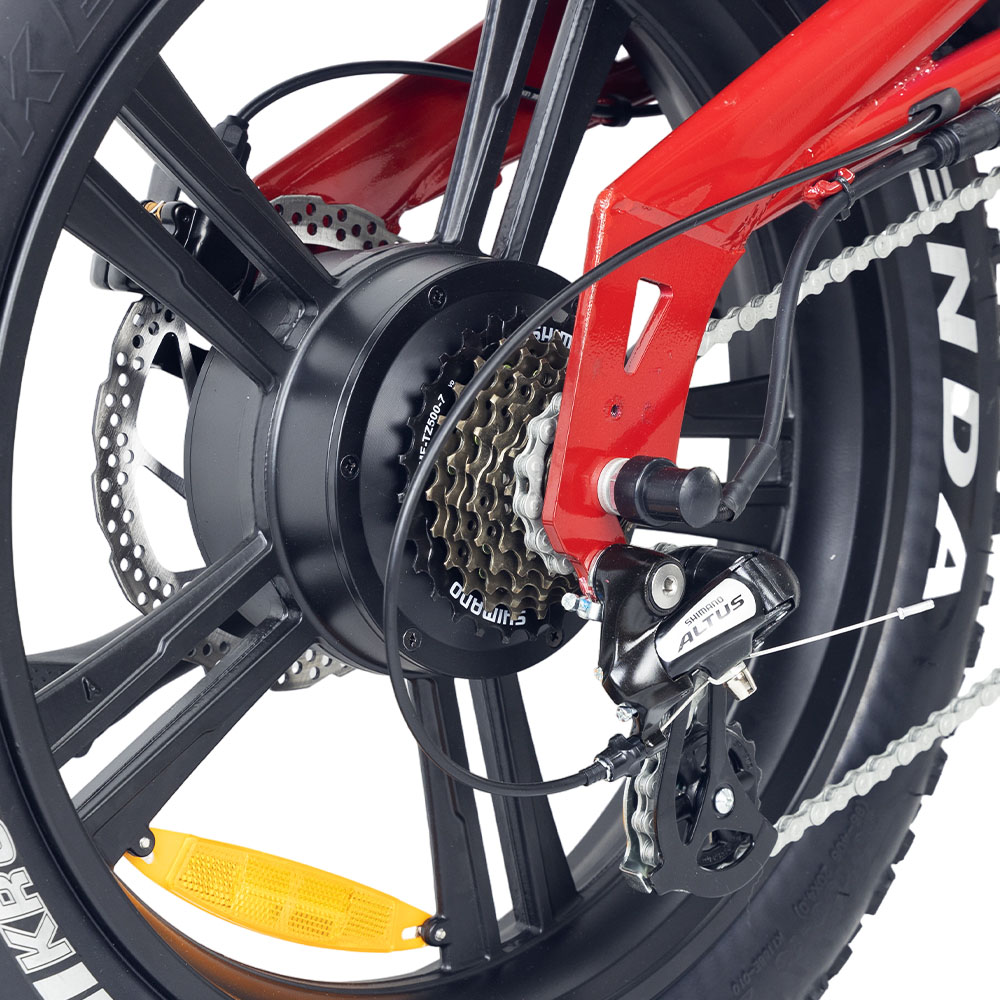 Hidoes B6 Electric Bike 1200W 48V 15Ah Red