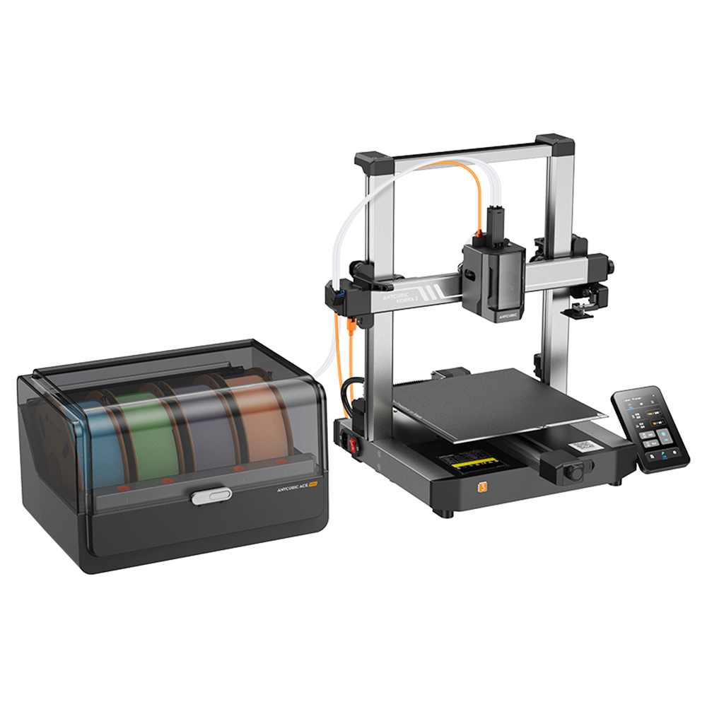 Anycubic Kobra 3 Combo, 3D Printer with Multi-color System