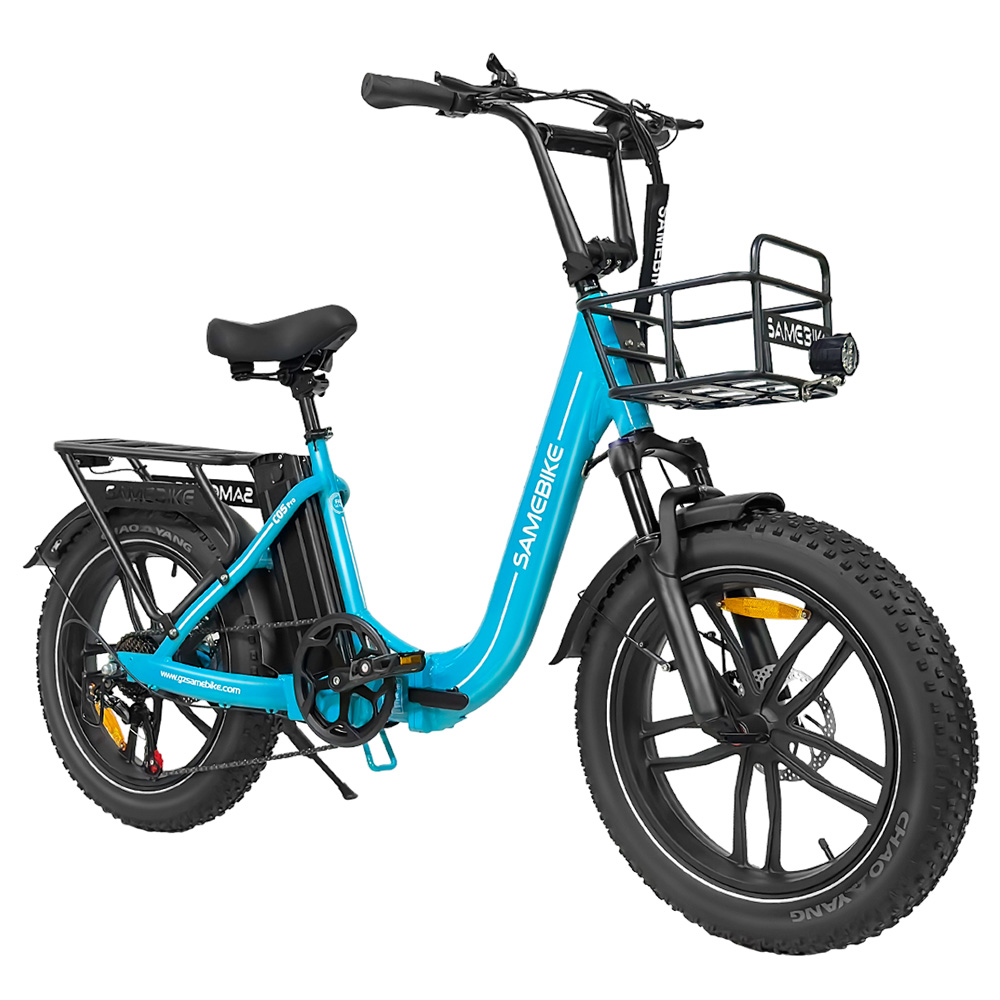 SAMEBIKE C05 Pro Electric Bike 500W/13Ah Blue