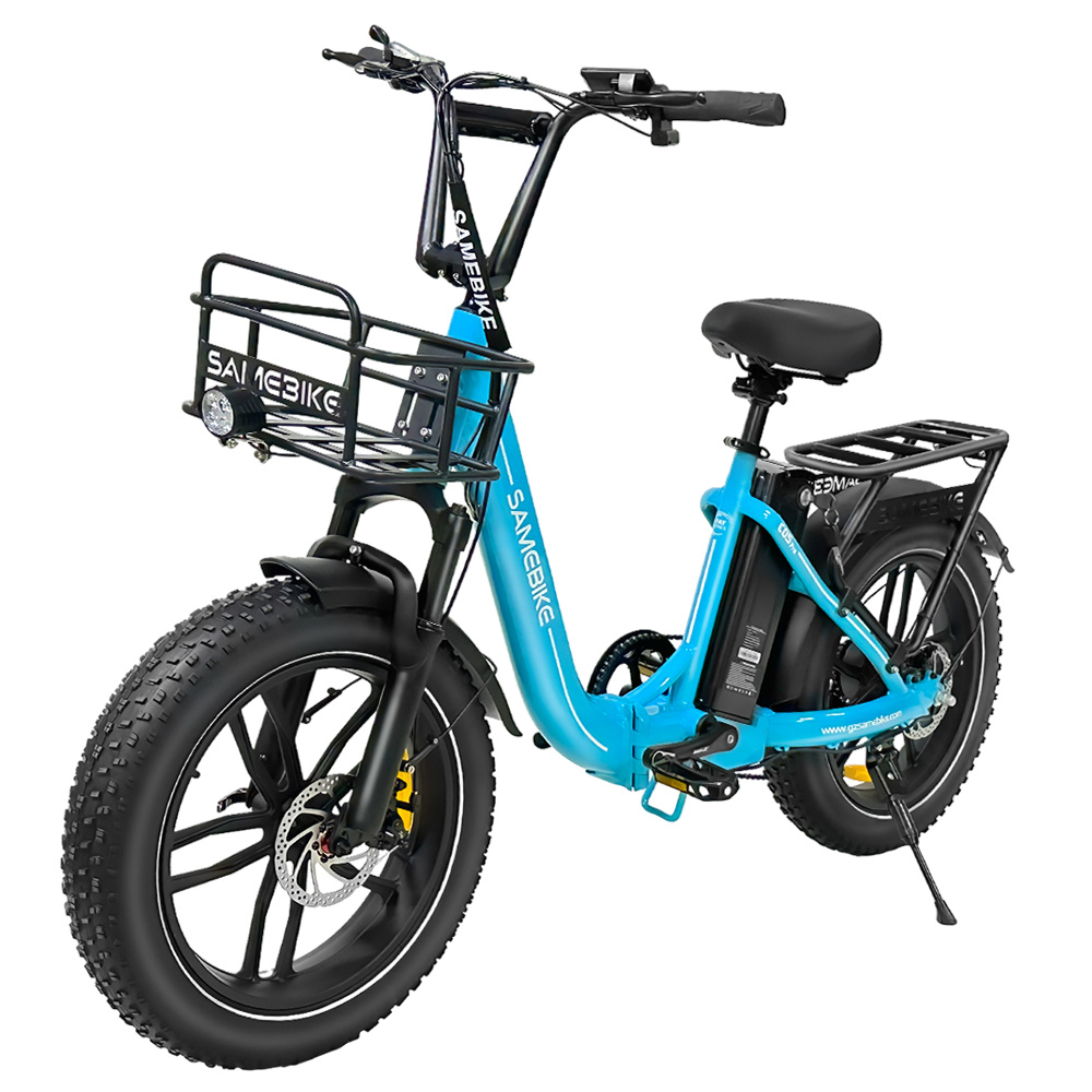 SAMEBIKE C05 Pro Electric Bike 500W/13Ah Blue