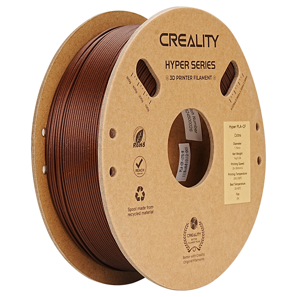Creality Hyper PLA-CF Filament 1kg Ochre