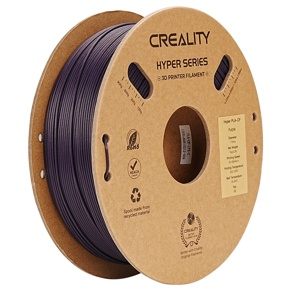 Creality Hyper PLA-CF Filament 1kg Purple