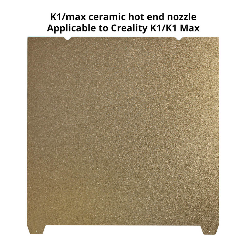 FYSETC 315x310mm Double Textured PEI Build Plate for Creality K1 Max