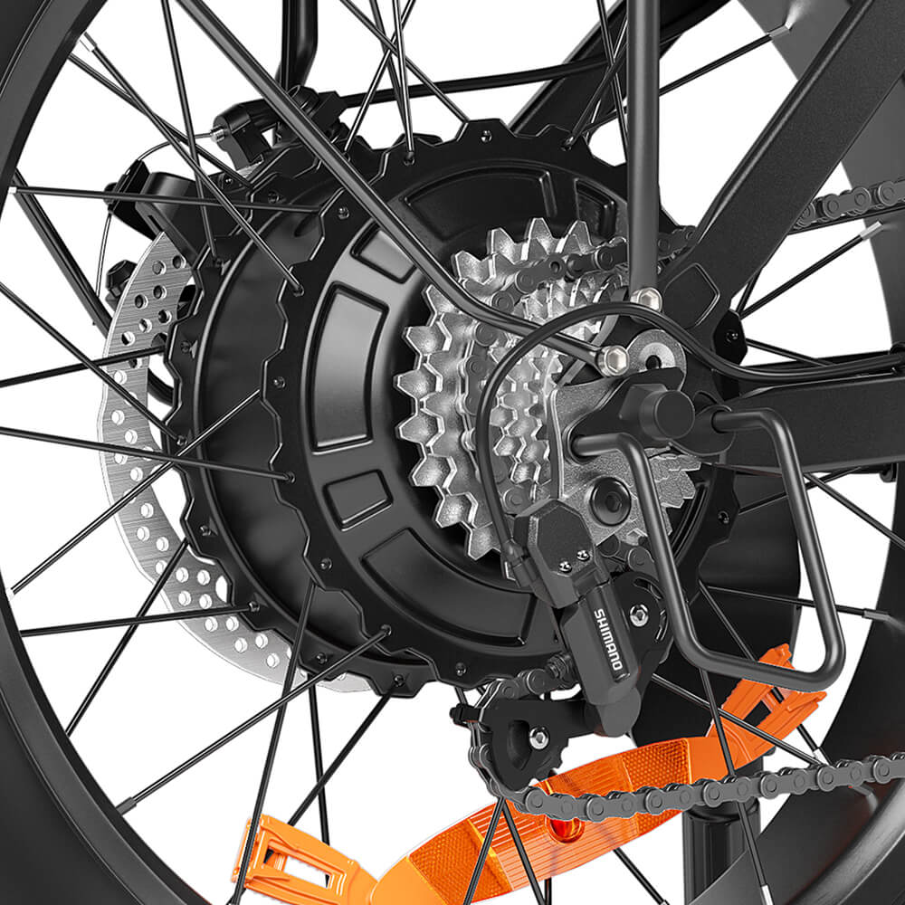 Touroll S1 Fat Tire Folding Electric Bike