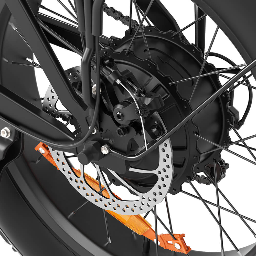 Touroll S1 Fat Tire Folding Electric Bike