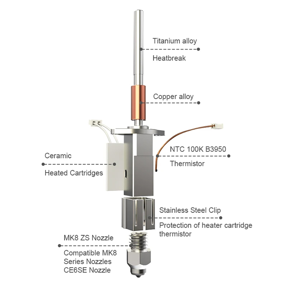 Trianglelab CHCB-OTC Updated Hotend for K1C/K1/K1 MAX
