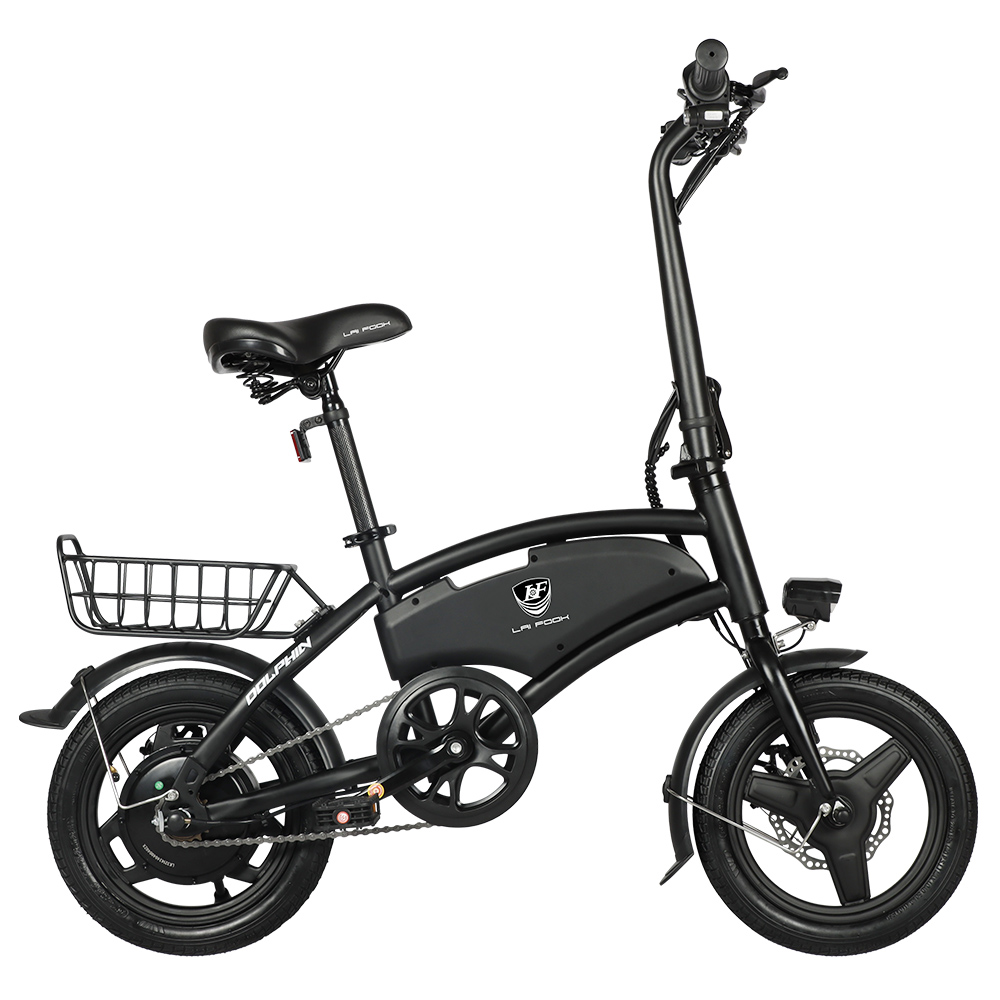 LAIFOOK Dolphin Folding Electric Bike Black