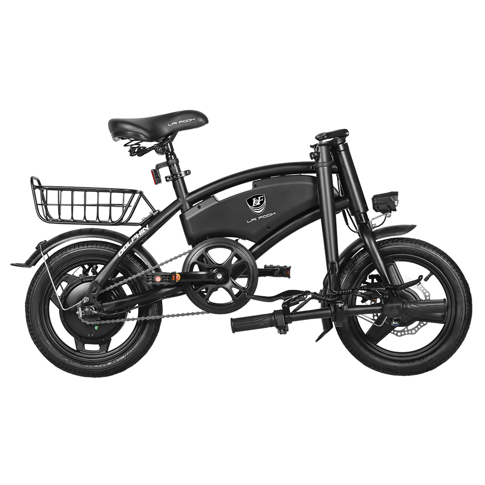 LAIFOOK Dolphin Folding Electric Bike Black