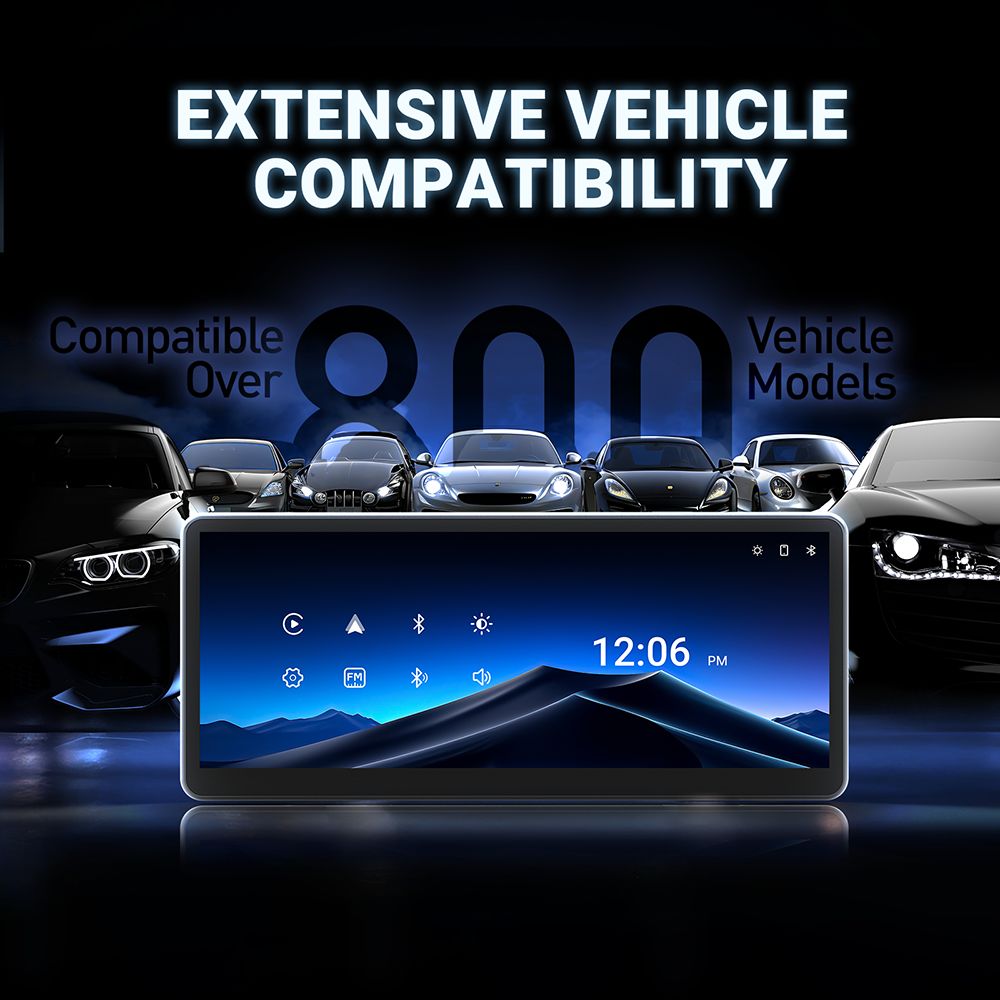 MINIX CP89-HD 60FPS Portable Wireless CarPlay/ Android Auto Display