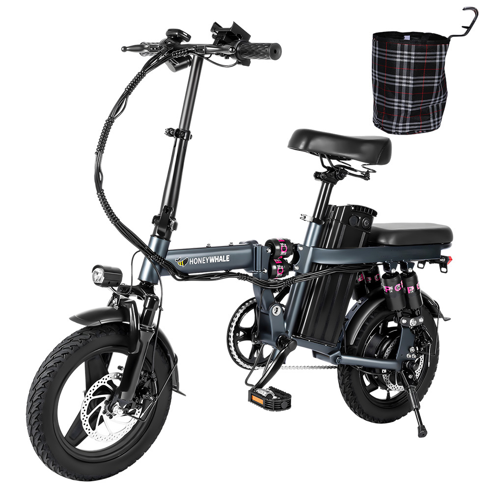 HONEYWHALE S6 Pro 14 inch Electric Bike 48V 15Ah Battery 350W Motor