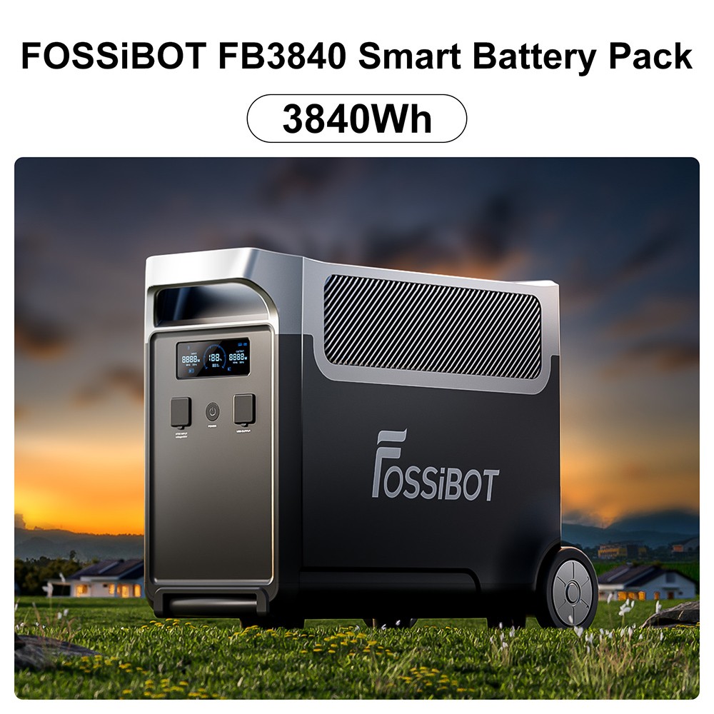 FOSSiBOT FB3840 3840Wh Expansion Battery for F3600 Pro | Europe