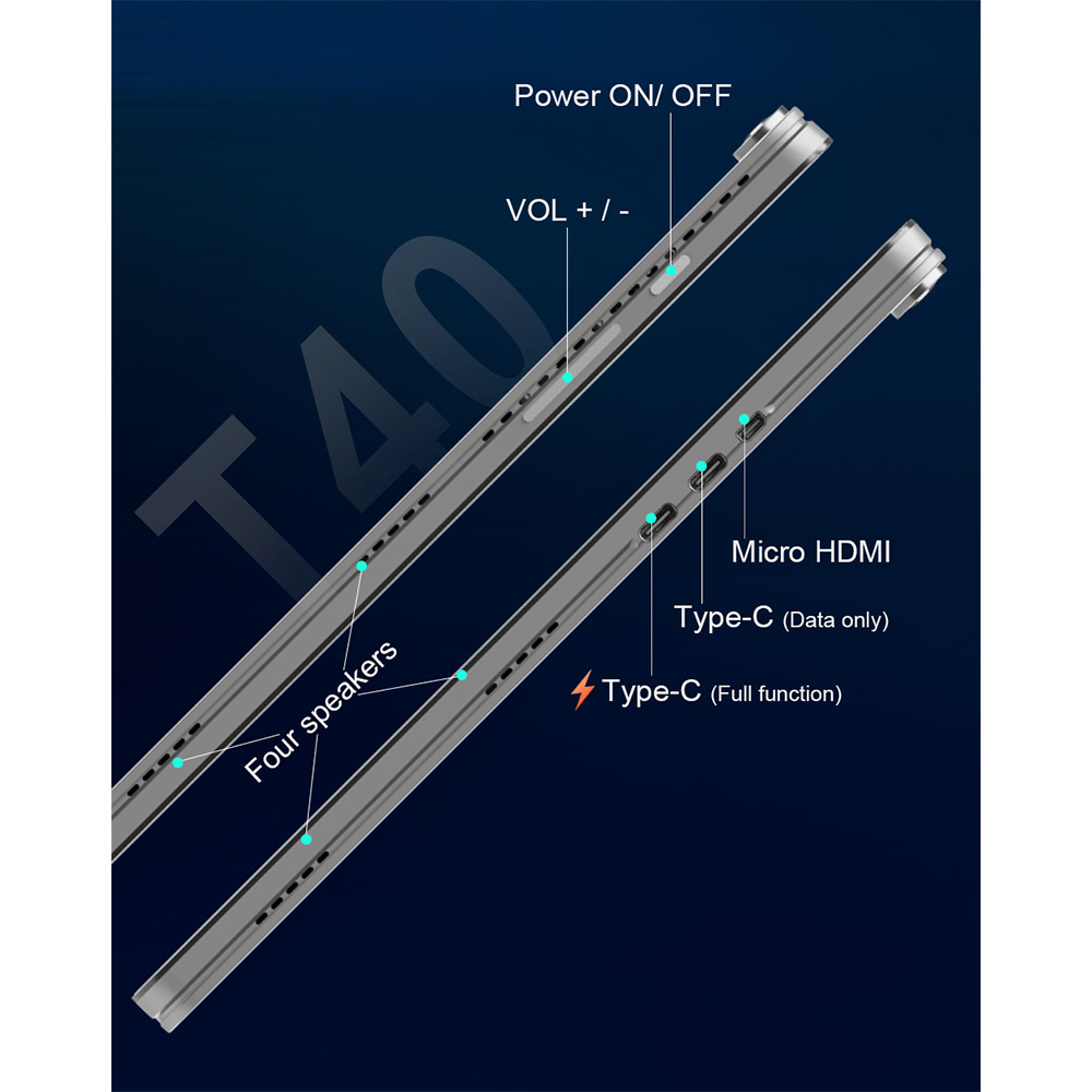 Ninkear T40 2-in-1 Tablet PC