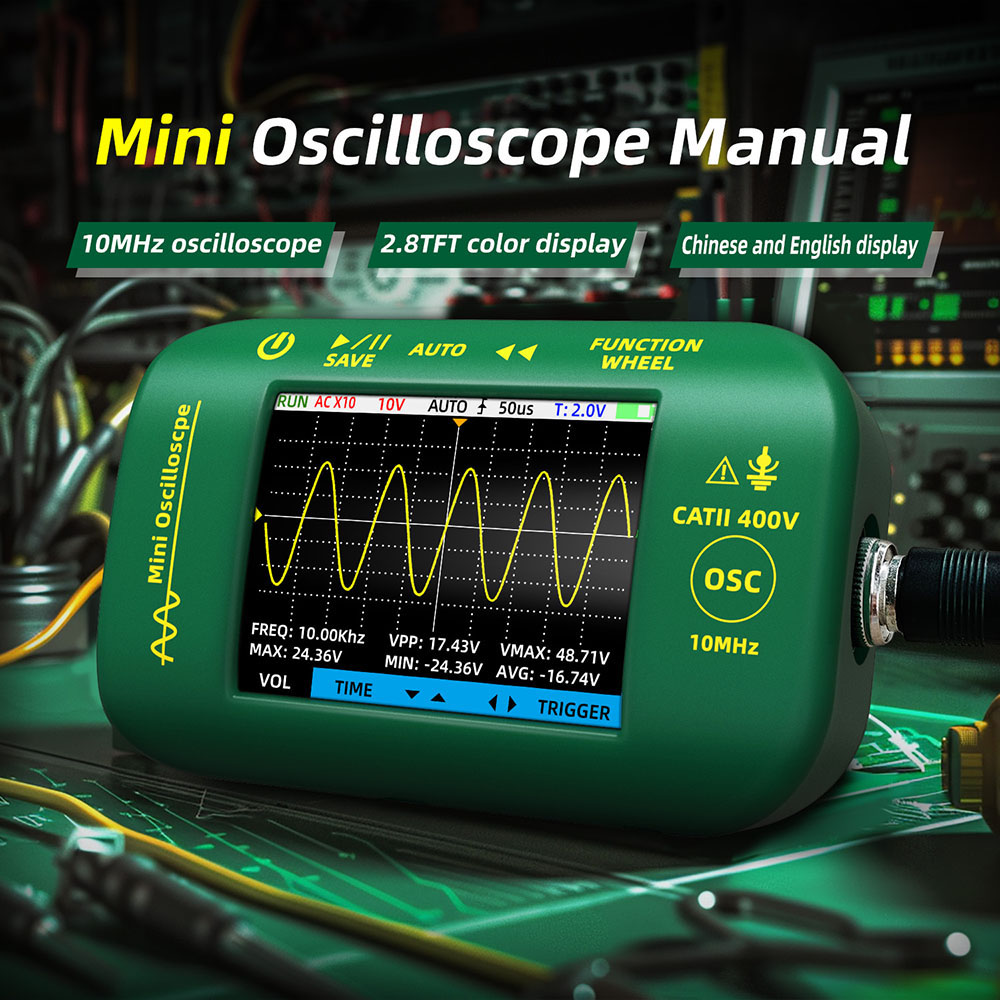 BSIDE OT2 Handheld Digital Oscilloscope Multimeter