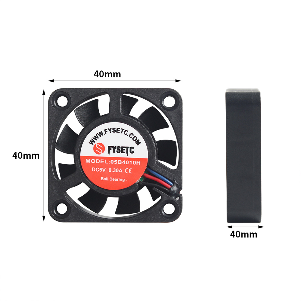 FYSETC Extruder Hotend Cooling Fan for Prusa MK4/XL 4010