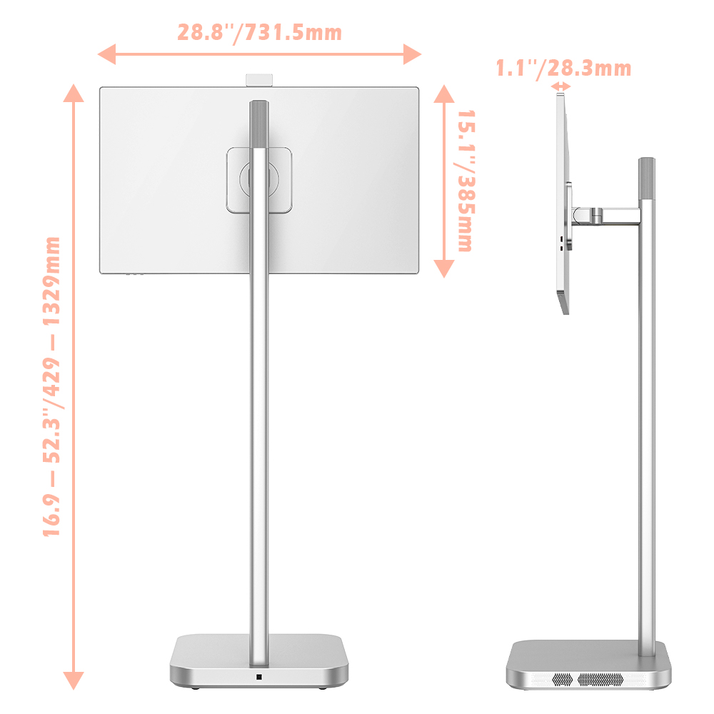 Titan Army V32D4U Pro Flat 16:9 VA UHD 76Hz Portable Smart Screen | Poland