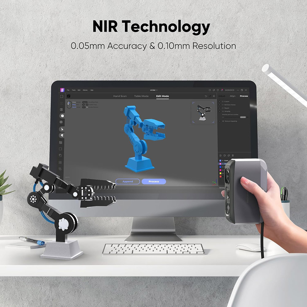 3DMakerpro Moose Lite NIR 3D Scanner | Europe