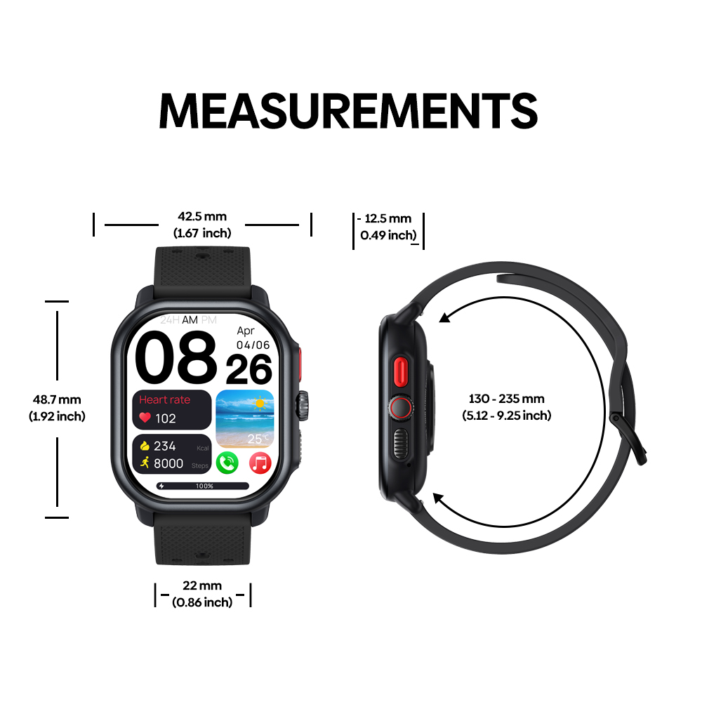 Zeblaze Beyond 3 Pro Smartwatch Black