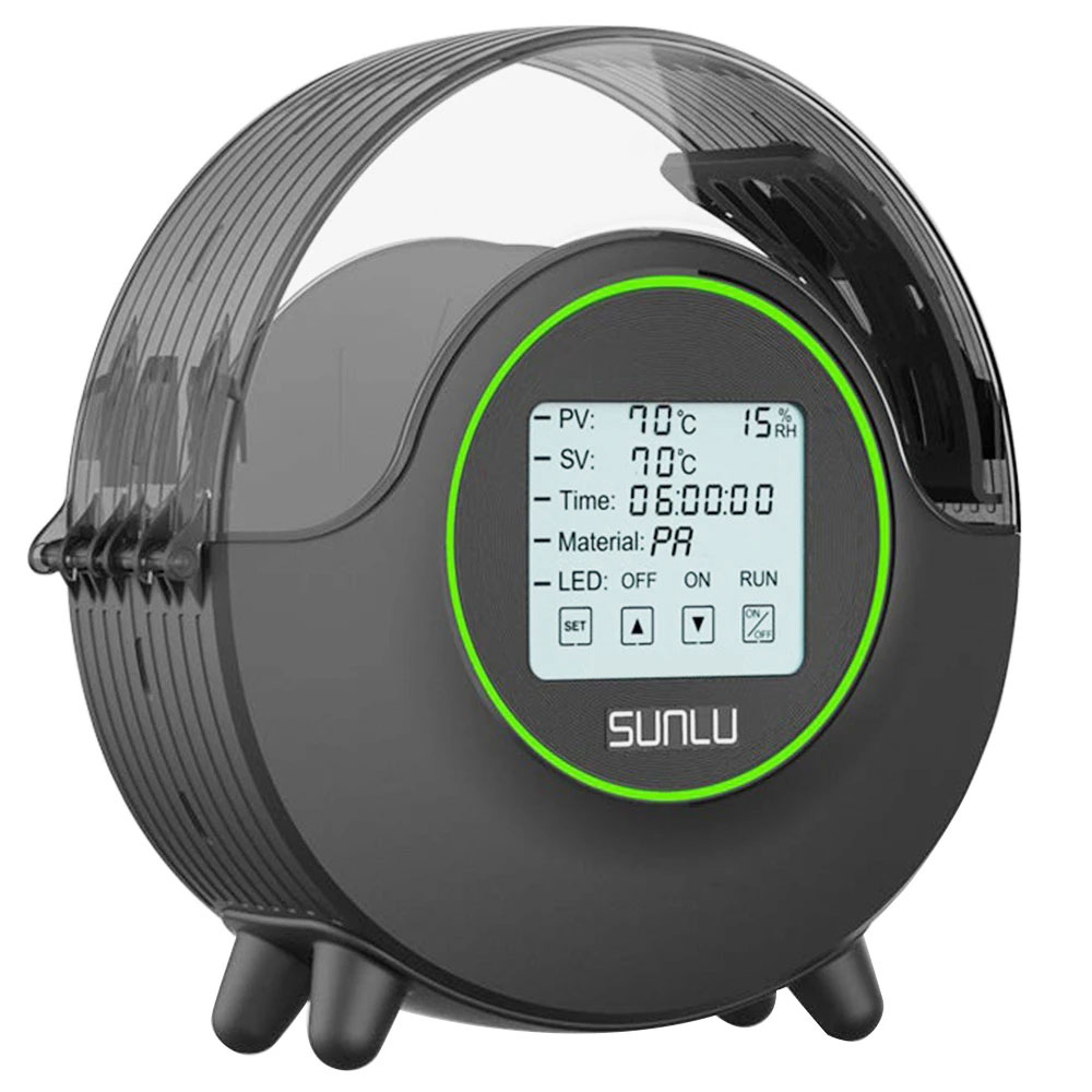 6kg Creality Hyper-PLA + Sunlu S2 Filament Dryer - 2kg Black/2kg White ...