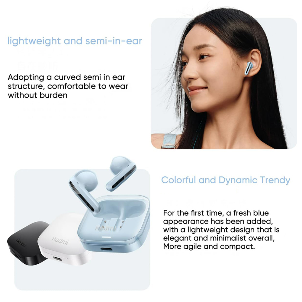 Redmi Buds 6 Active Earbuds Black