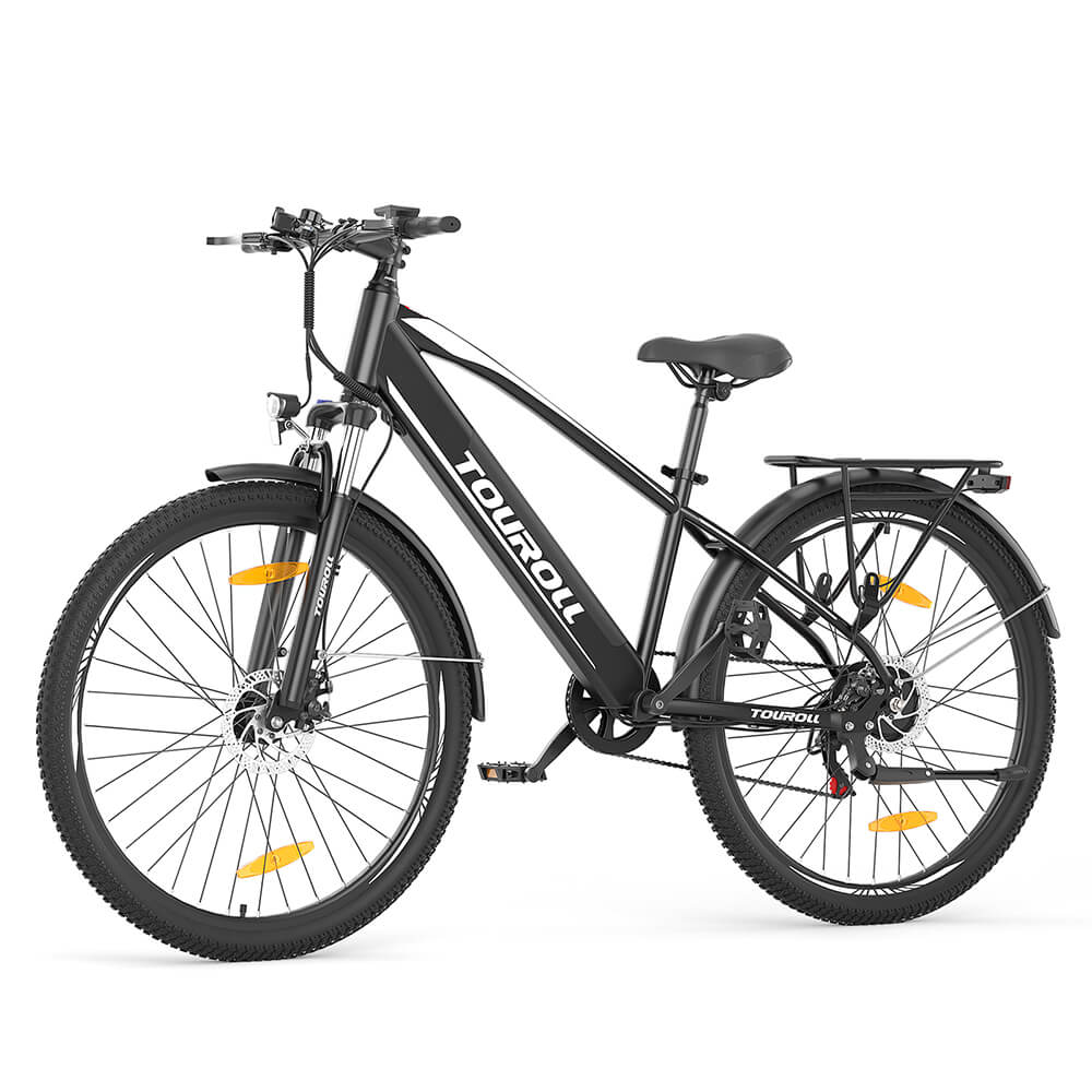 Touroll J1 27.5 inch e-Bike 15.6Ah Battery Max 100km Range Black | Poland