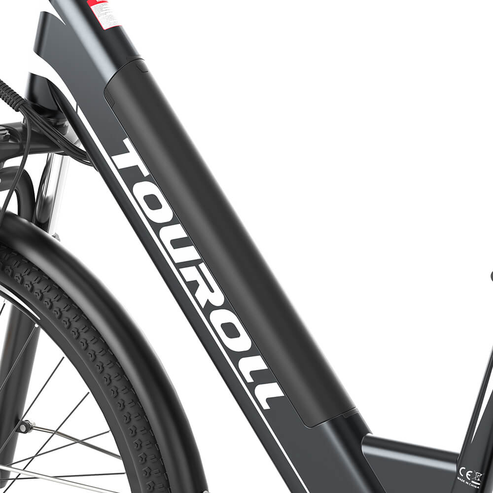 Touroll J1 ST 27.5 inch e-Bike 15.6Ah Battery Max 100km Range Black | Poland