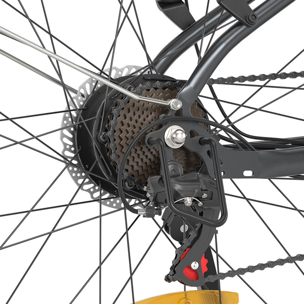 Touroll J1 ST 27.5 inch e-Bike 15.6Ah Battery Max 100km Range Black | Poland