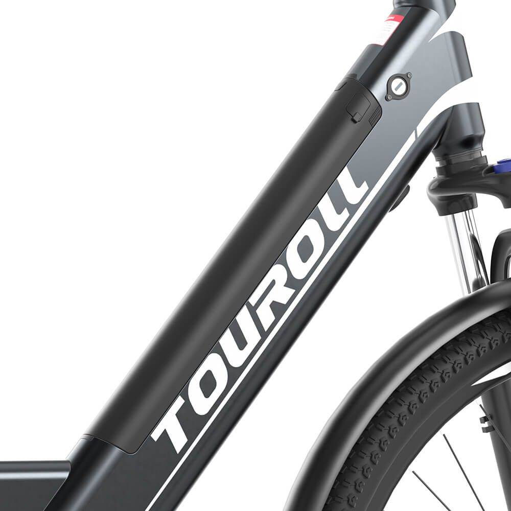 Touroll J1 ST 27.5 inch e-Bike 15.6Ah Battery Max 100km Range Black ...