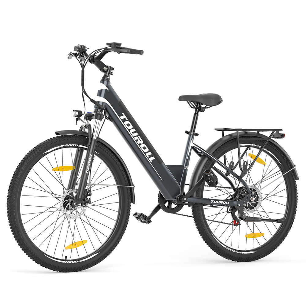 Touroll J1 ST 27.5 inch e-Bike 15.6Ah Battery Max 100km Range Black | Poland