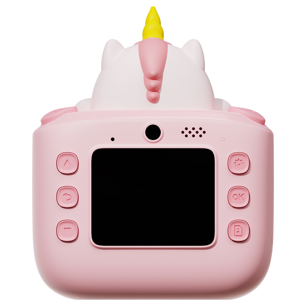 WOWKIDS K64 Kids Instant Print Camera Pink Unicorn