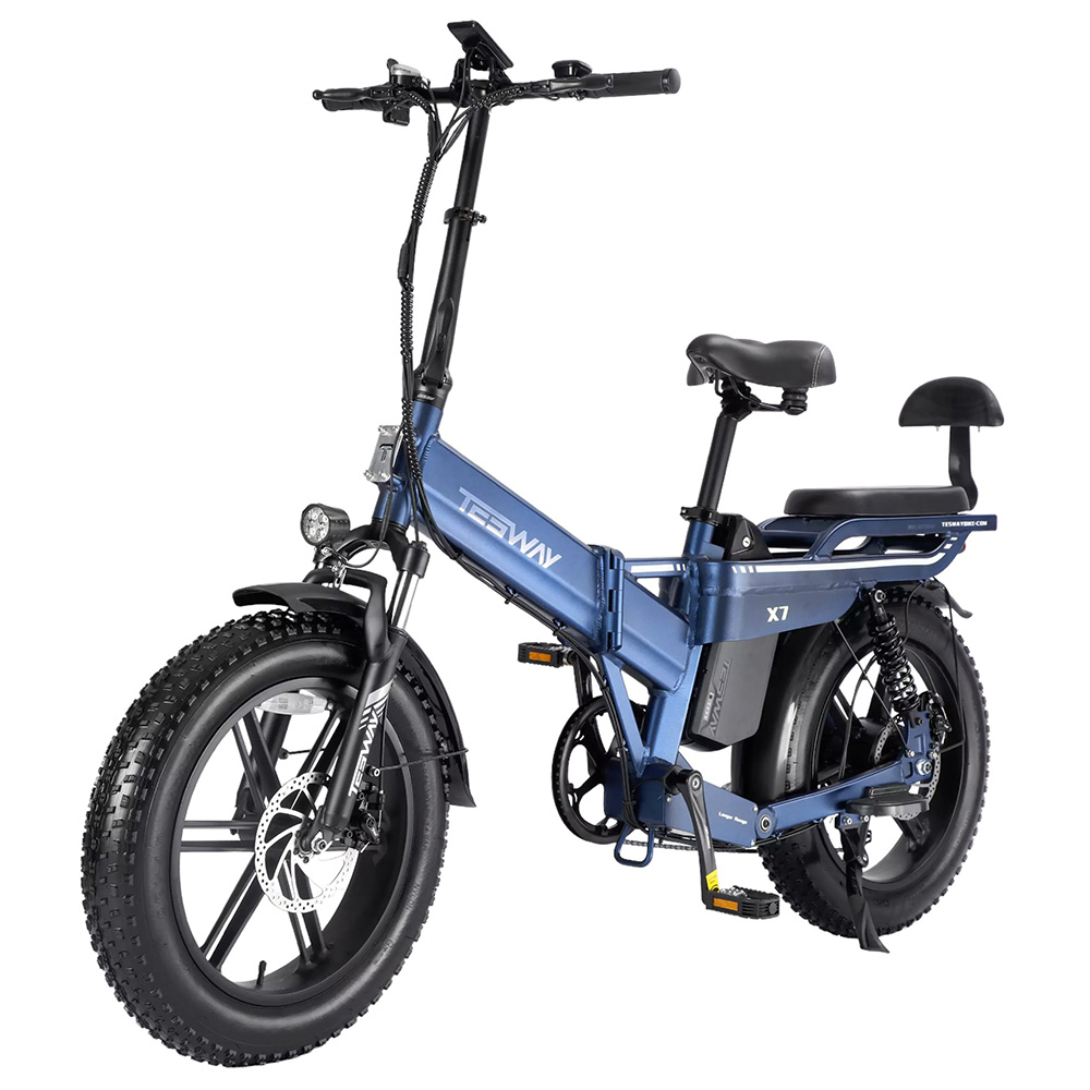 TESWAY X7 Electric Bike 250W 30AH Blue