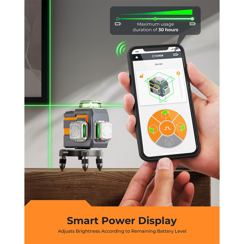 CIGMAN CM-S01 12 Lines Laser Level | United States