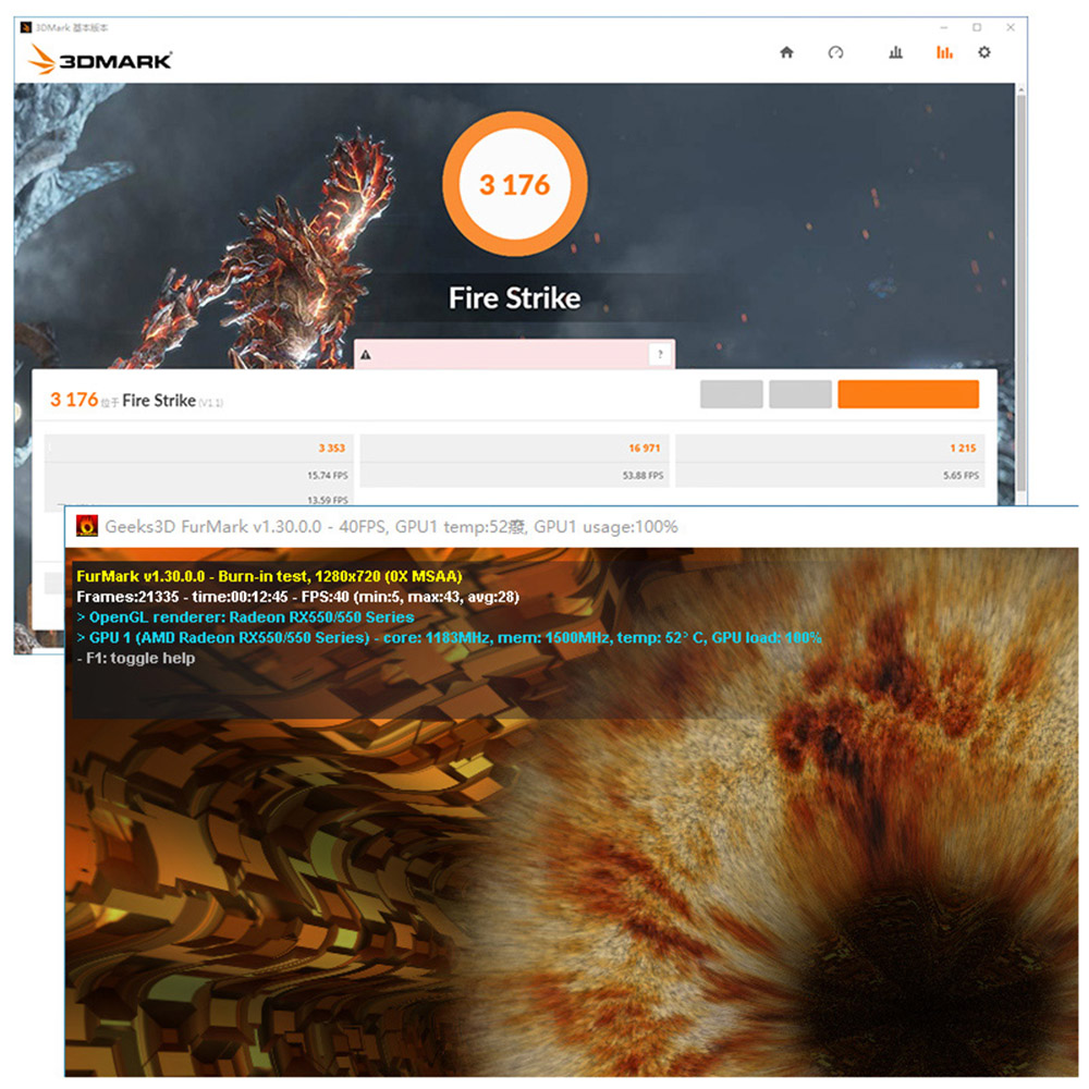 PELADN RX550 4GB Graphics Card