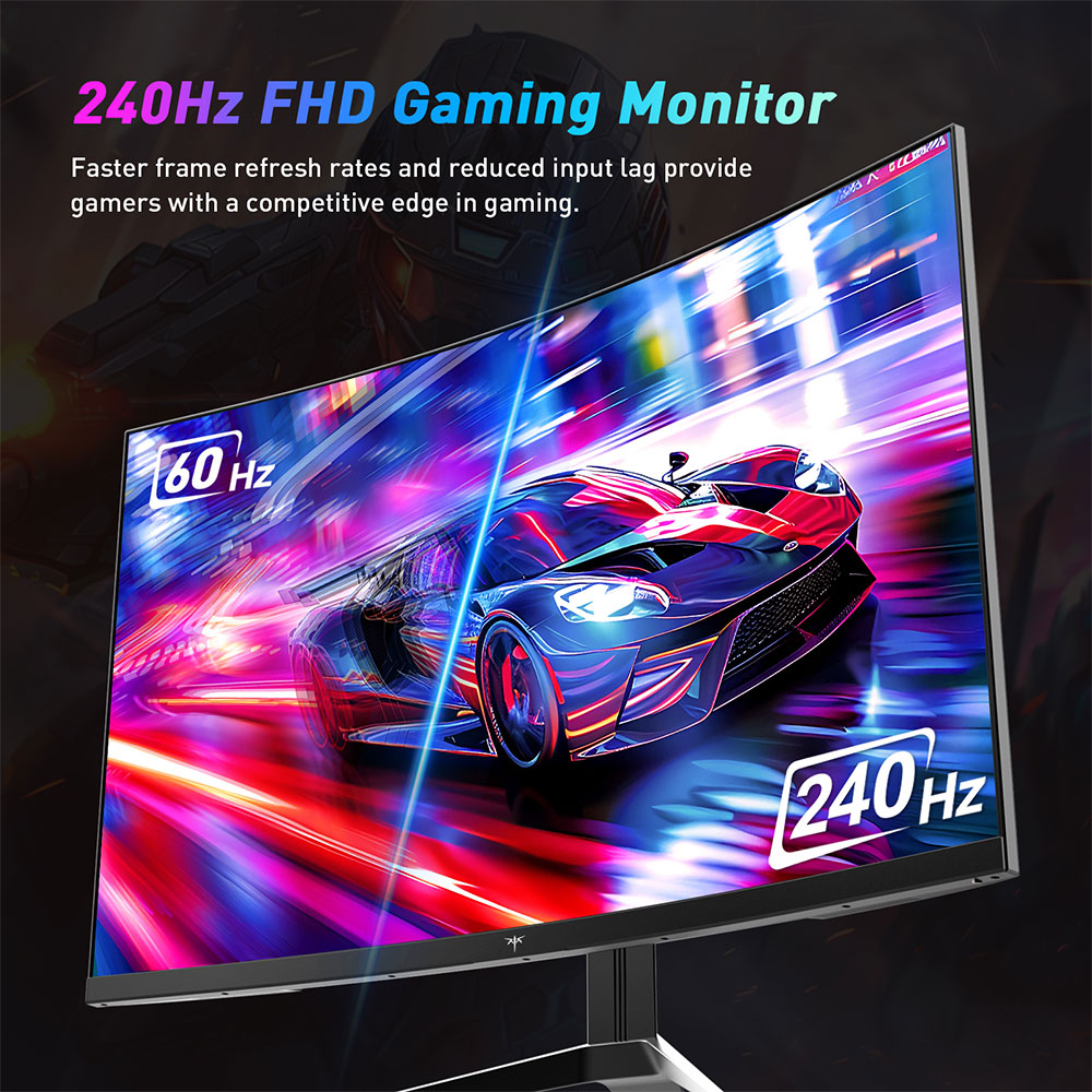KTC H32S17F 32" Curved Gaming Monitor 240Hz 1500R 1920x1080 FHD | Poland