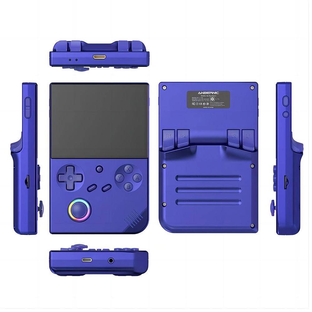 ANBERNIC RG40XXV Retro Handheld Console 32GB/256GB Blue 13000+ games 30 ...