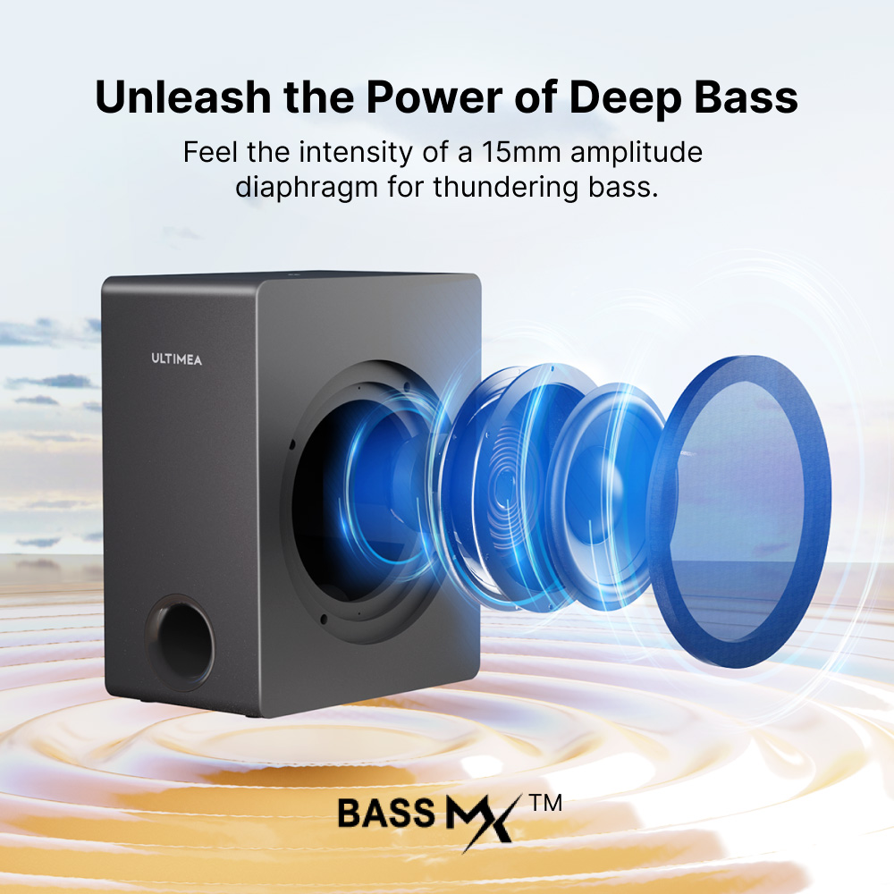 ULTIMEA Apollo S60 Detachable Soundbar with Subwoofer