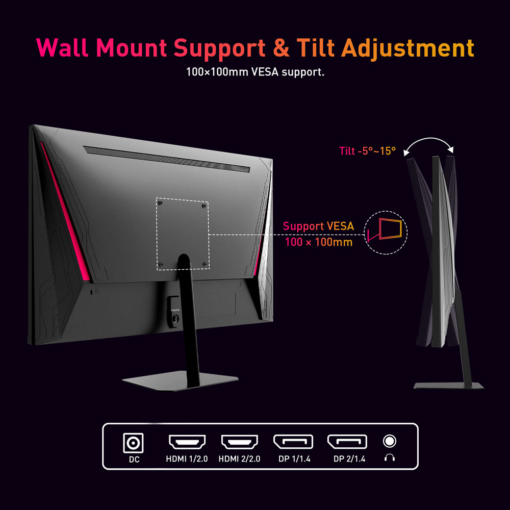 KTC Q24T09 QHD 2560x1440 180Hz Gaming Monitor | Poland