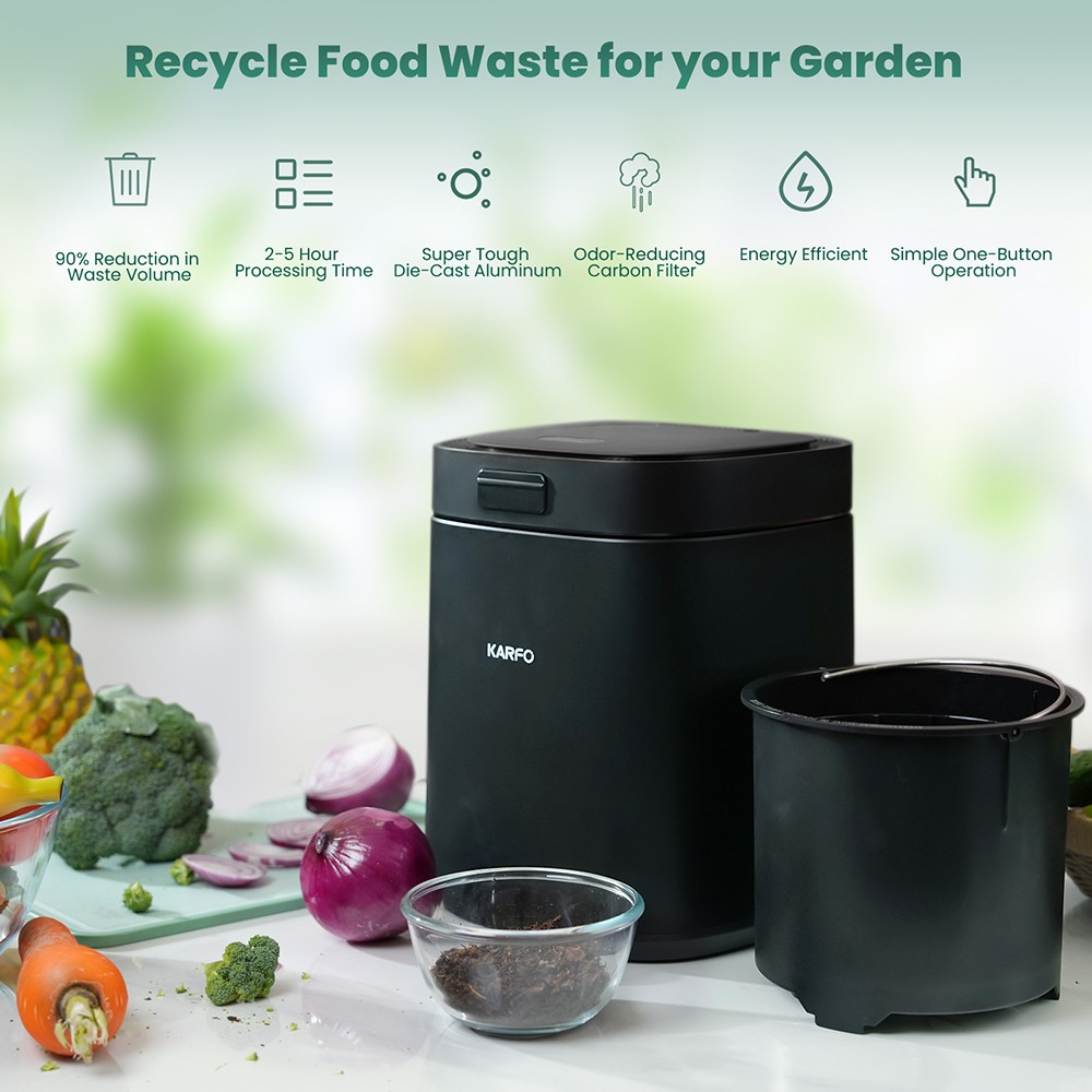 Karfo UF006-EC Electric Waste Kitchen Composter | Europe