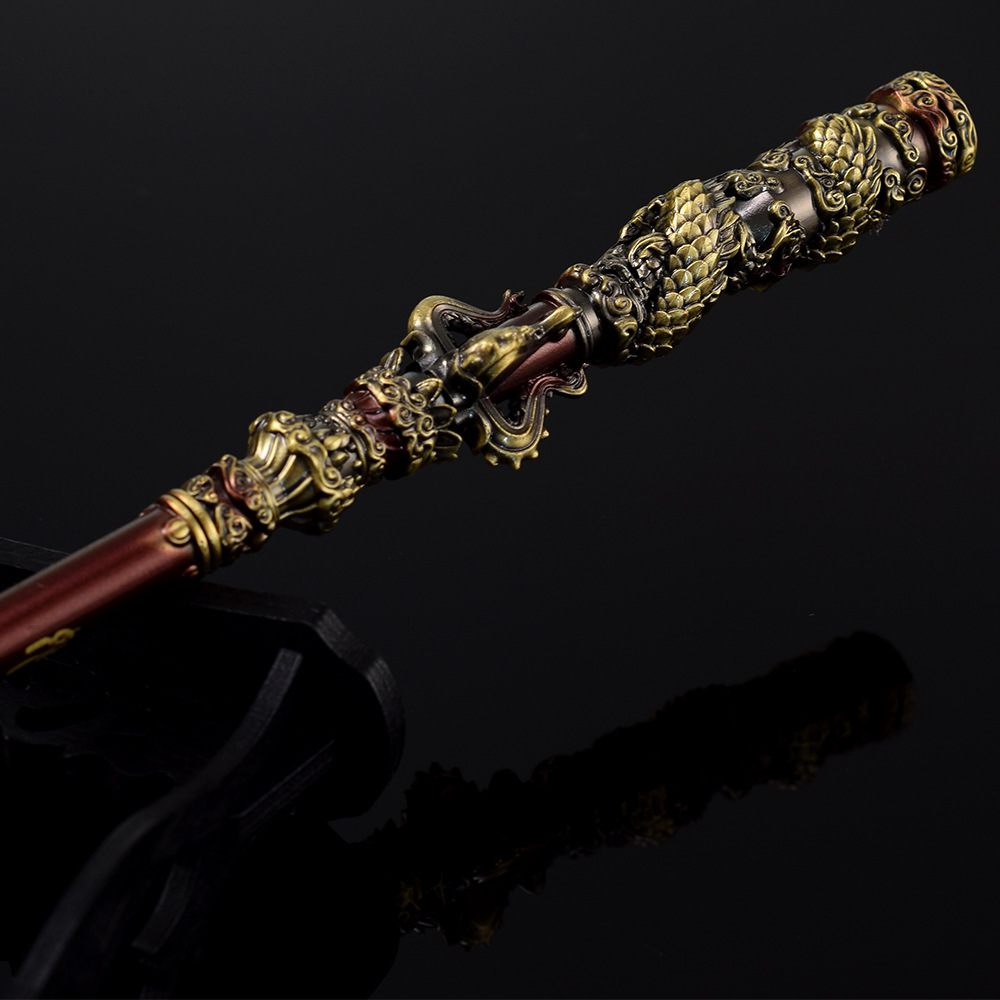 Black Myth Wukong Ruyi Golden Cudgel Model Metal Crafts Golden