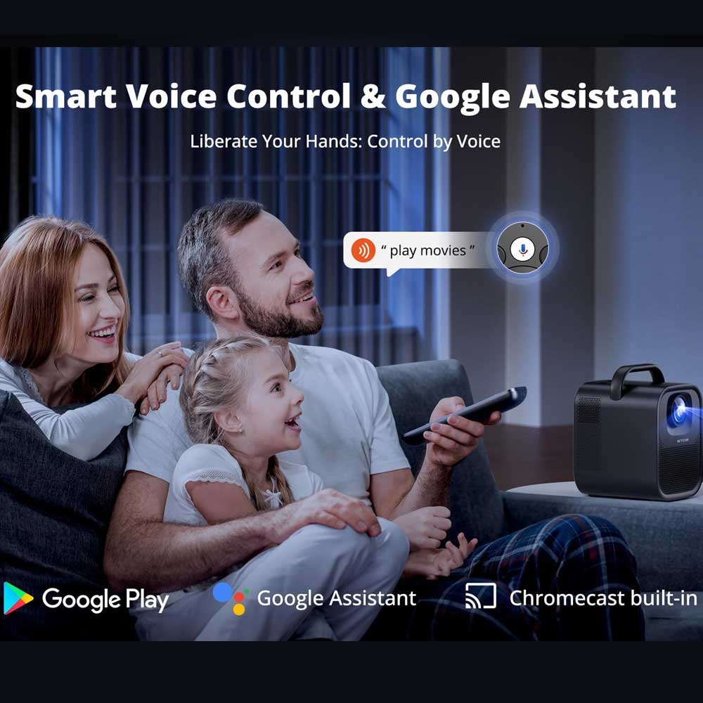 [Upgraded Edition] ETOE Seal Pro 1300 ANSI 1080P Projector – Netflix ...