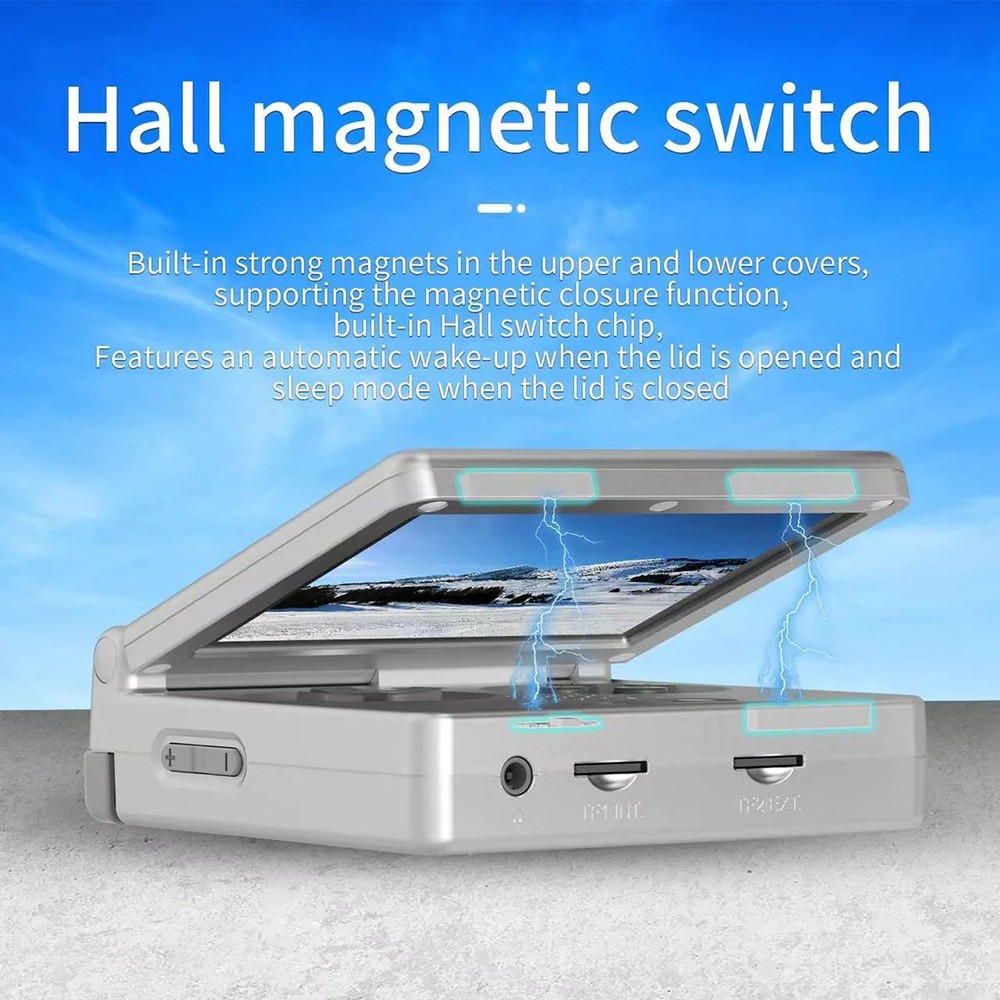 ANBERNIC RG35XXSP Flip Game Console 32GB 8H Battery Life 5G WIFI ...