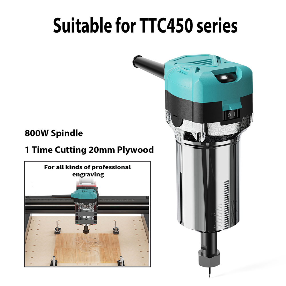 TWO TREES 800W 30000RPM Wood Trimmer Router