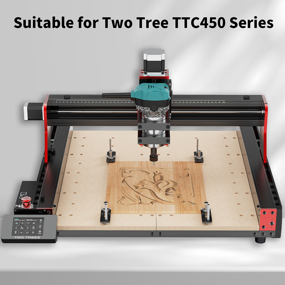 TWO TREES 800W 30000RPM Wood Trimmer Router