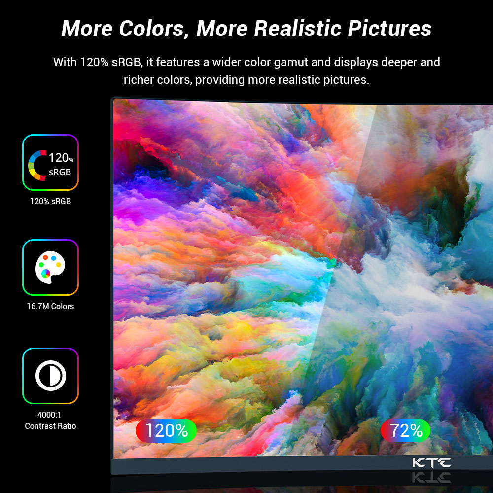 KTC H27S17 Curved Gaming Monitor 27-inch 2560x1440 QHD 170Hz