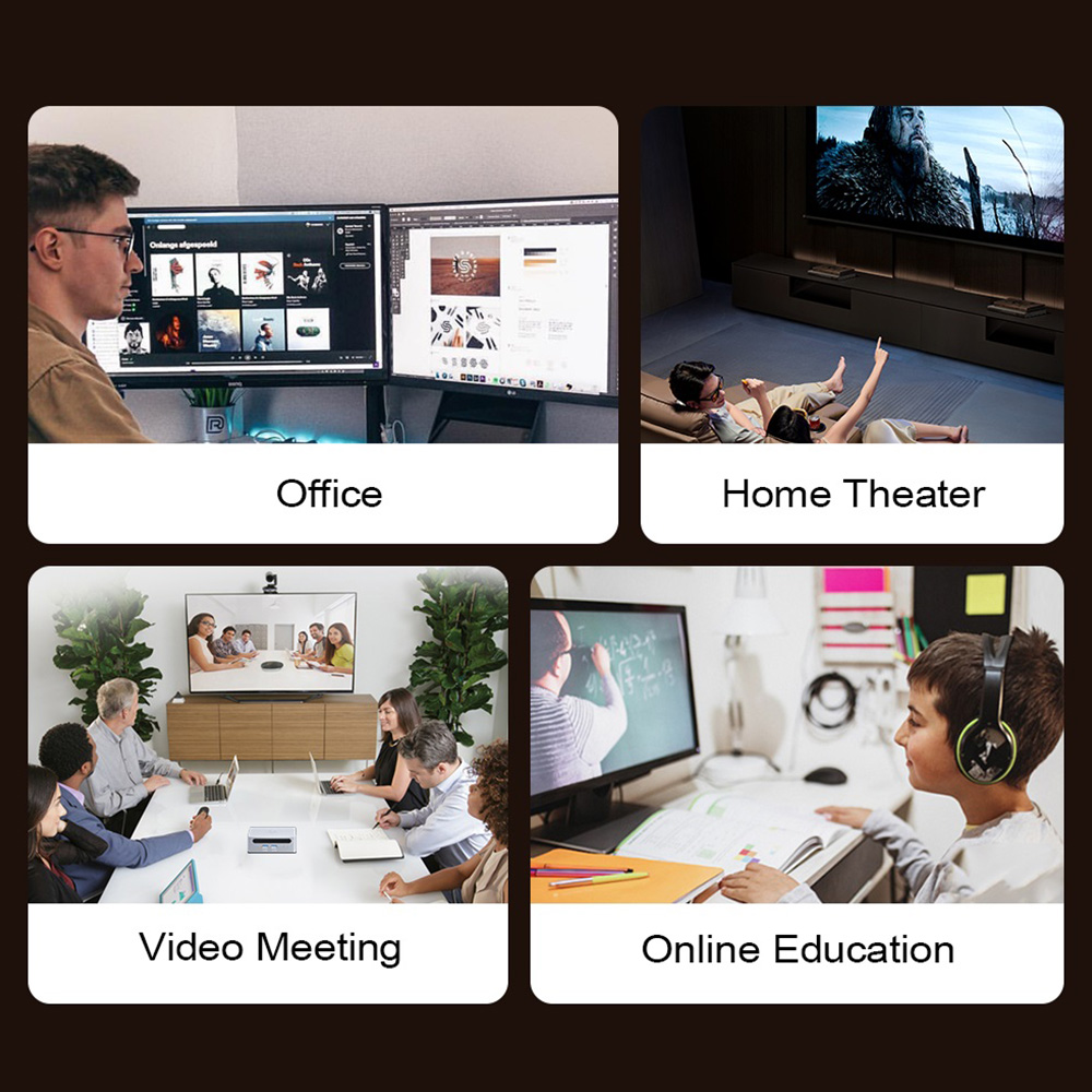 Ninkear N4 Mini-PC AMD Ryzen 5 4600H 16 GB 512 GB