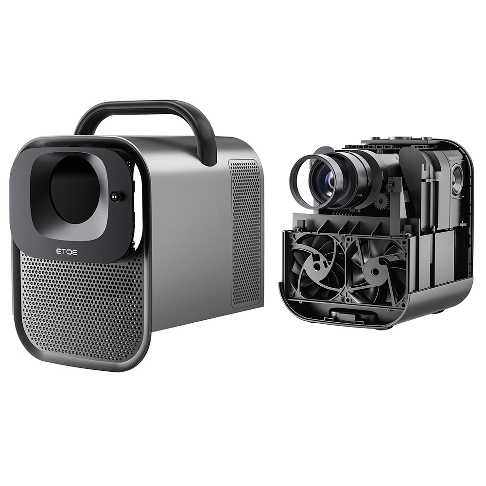 [Upgraded Edition] ETOE Seal Pro 1300 ANSI 1080P Projector – Netflix ...