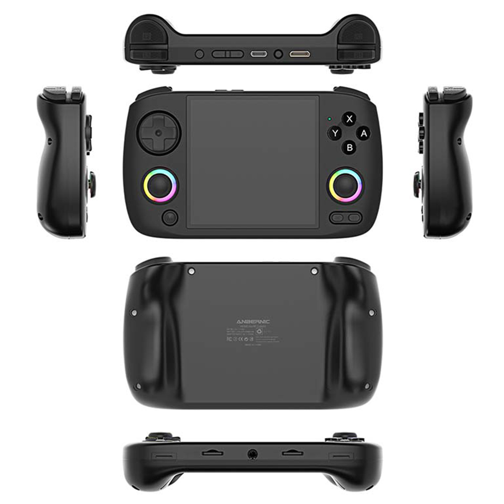 ANBERNIC RG CubeXX Game Console 32GB+64GB TF Card Black + RG P01 Game ...
