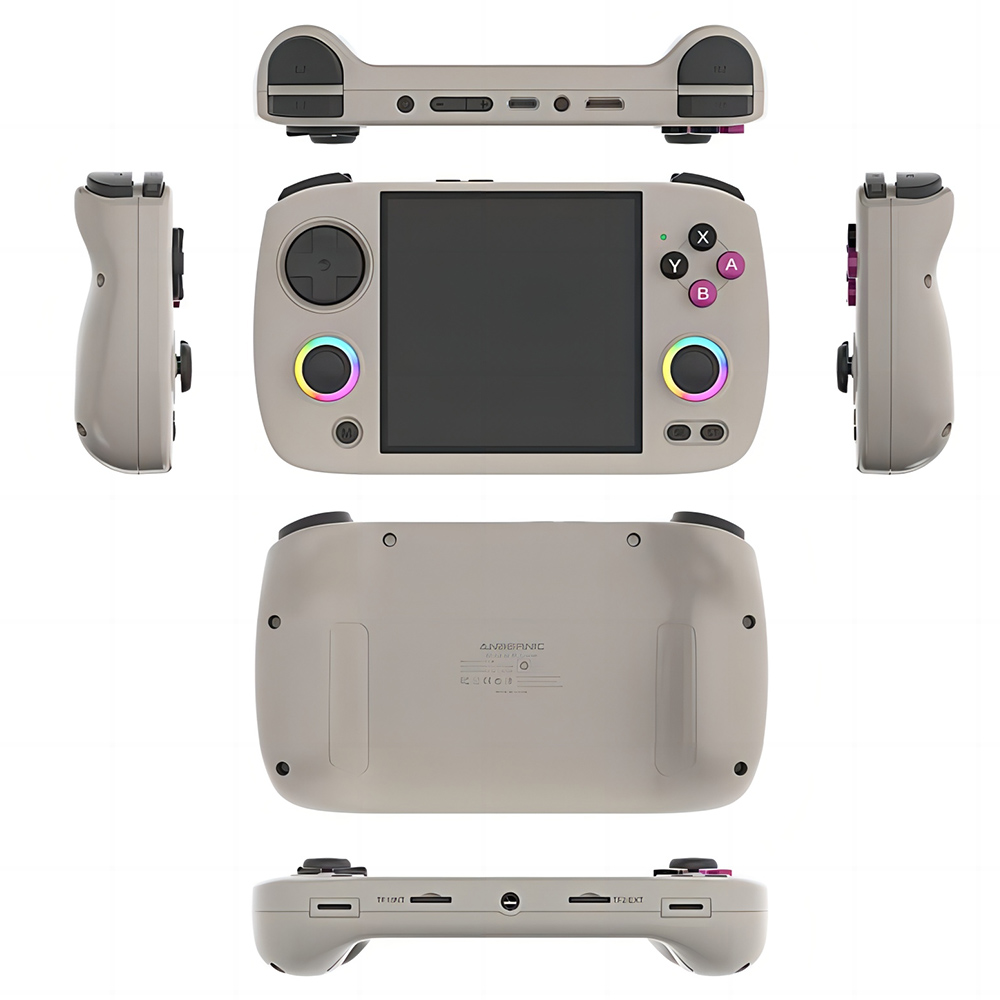 ANBERNIC RG CubeXX Game Console 32GB+64GB TF Card Grey + RG P01 Game ...