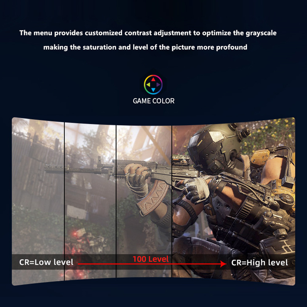 FYHXele FY27FMC-B 27-inch Curved Gaming Monitor | Europe